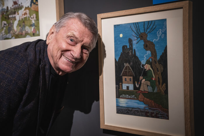 Nejznámější český vodník pokřtil výstavu Josefa Lady ve Zlíně - ZLIN.CZ