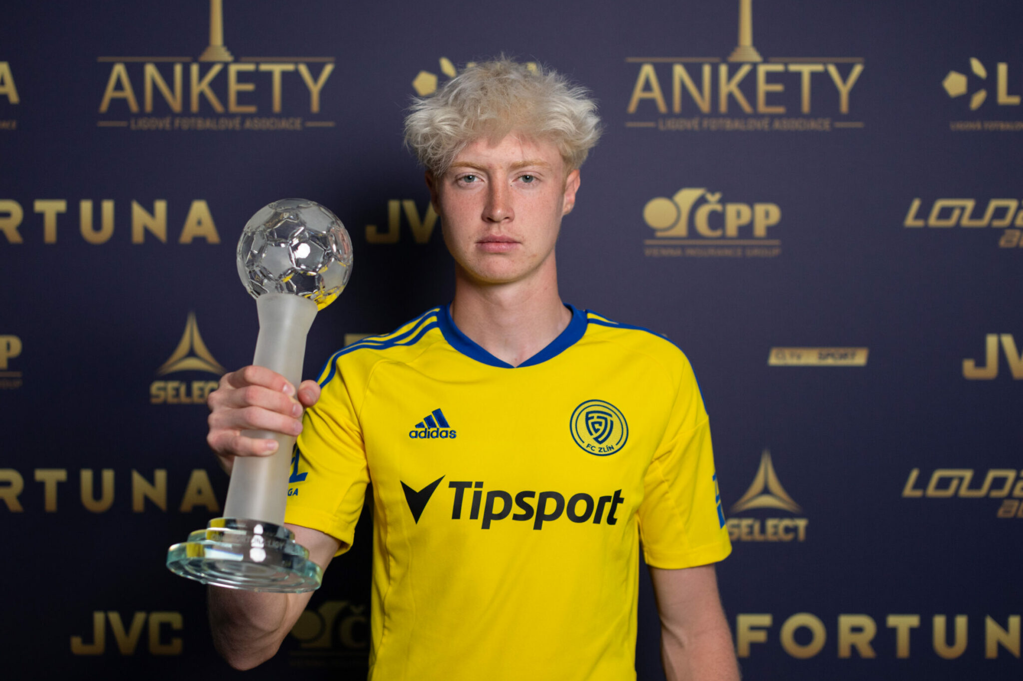 Zlínský fotbalový talent Tom Slončík se stal objevem ligové sezony ...